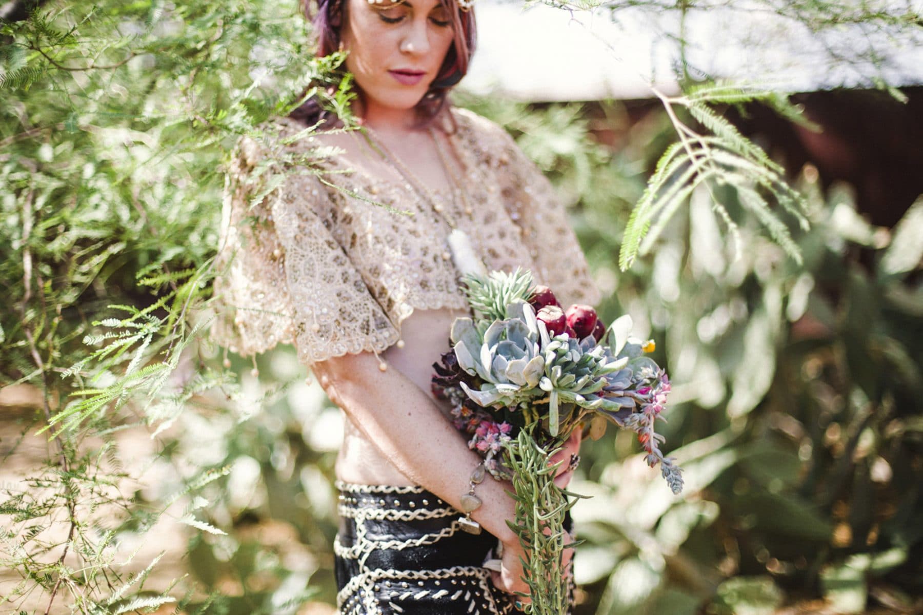 Styled Shoot at Mojave Sands by Sage & Swan - Joshua Tree Events Collective